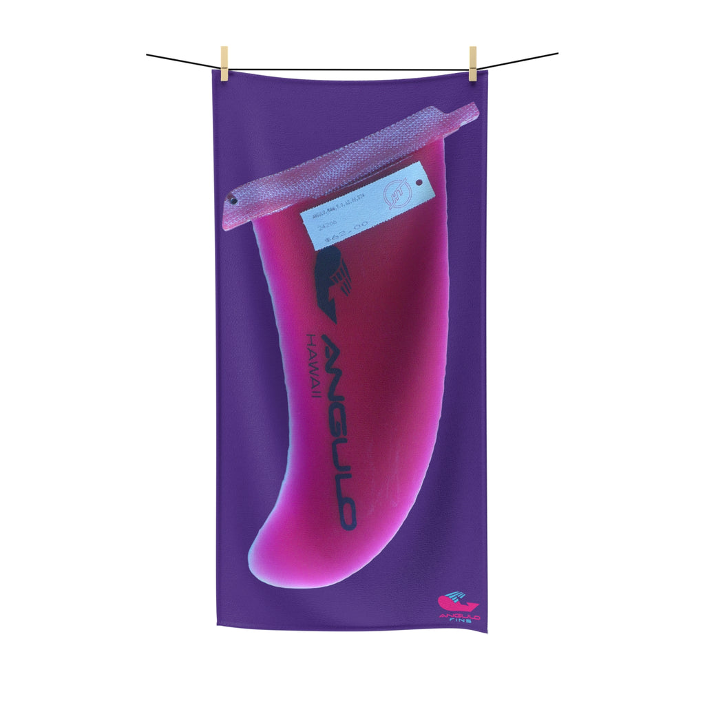 Angulo Fin Purple Towel – Rad80s
